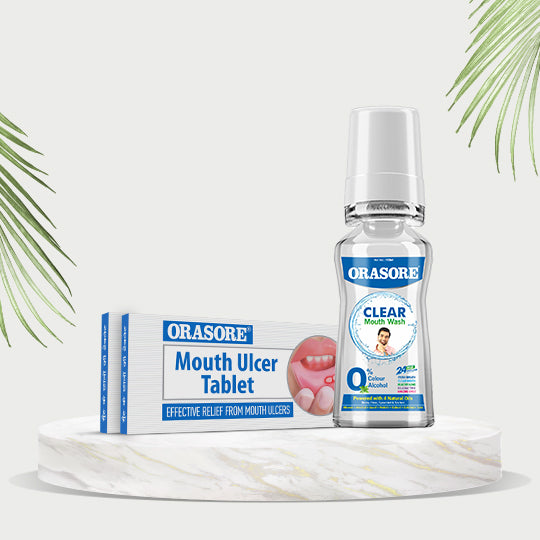Orasore Oral Care Combo | Mouth Ulcer Relief – Health Meets Care