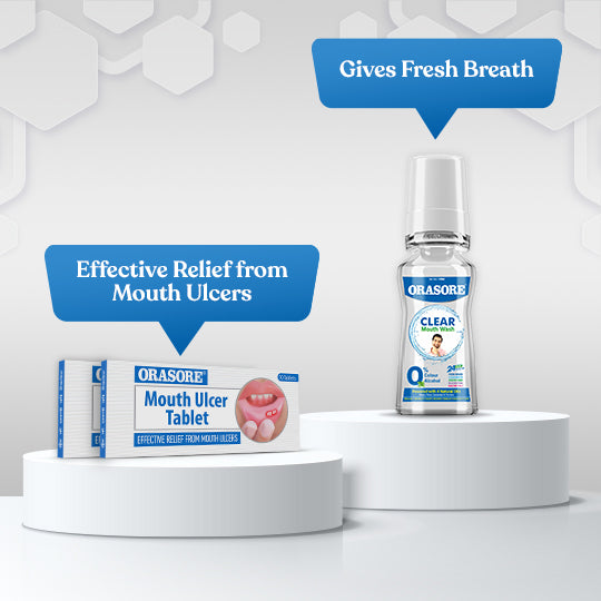 Orasore Oral Care Combo | Mouth Ulcer Relief – Health Meets Care
