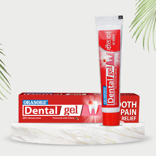 Orasore Dental Gel | Tooth & Gum Pain Relief Gel – Health Meets Care