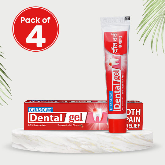 Orasore Dental Gel | Tooth & Gum Pain Relief Gel – Health Meets Care
