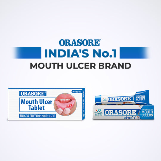 Orasore Mouth Ulcer Tablets & Gel | Complete Relief from Mouth Ulcers ...