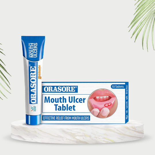 Orasore Mouth Ulcer Tablets & Gel | Complete Relief from Mouth Ulcers ...