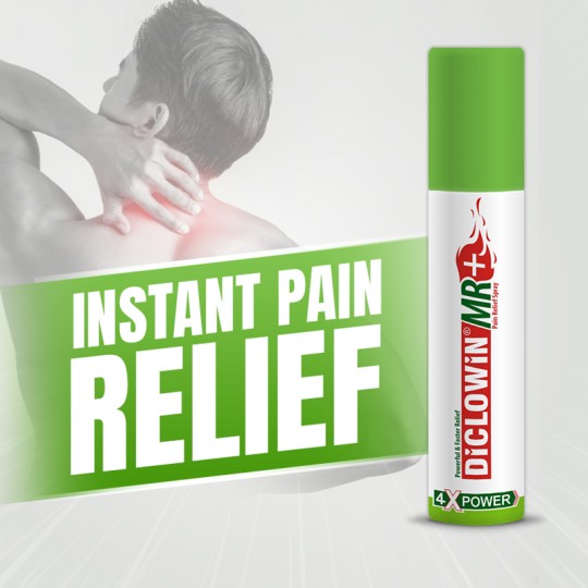 DiCLOWiN MR+ Pain Relief Spray | Relief from Muscle Pain – Grodium